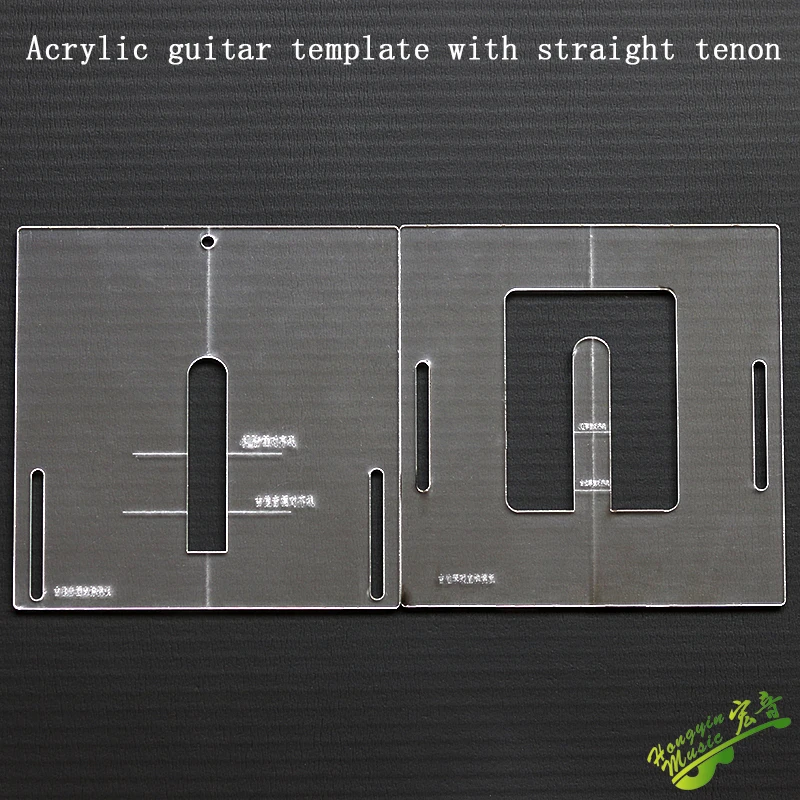 Guitar drum straight dovetail tenon straight tenon acrylic mold guitar ...