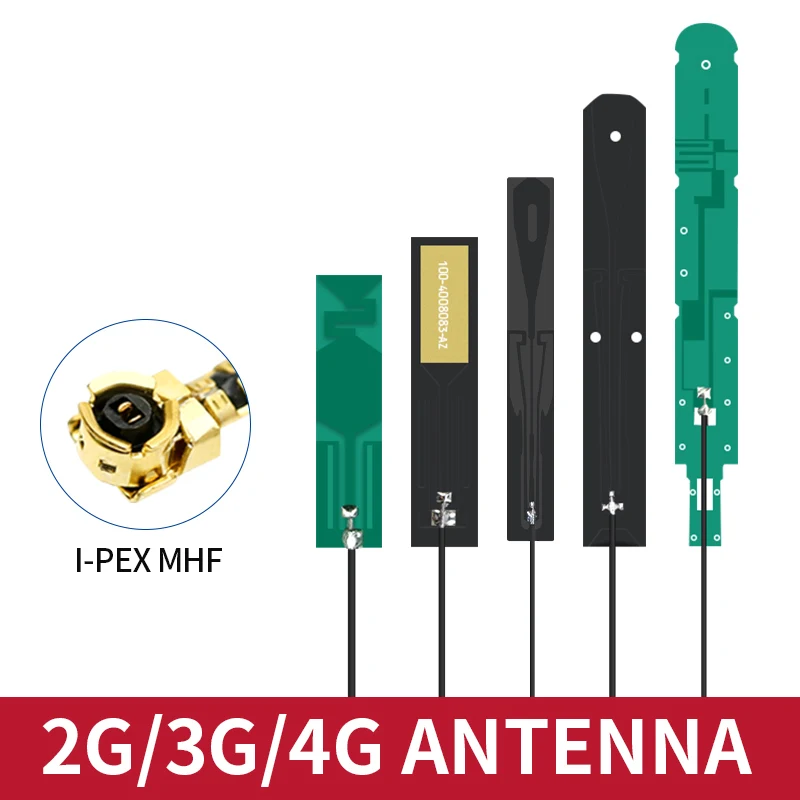 10Pcs 4G LTE เสาอากาศภายใน IPX IPEX Omnidirectional สำหรับโมดูลสร้างโทรศัพท์ Antena DTU Aerial ...