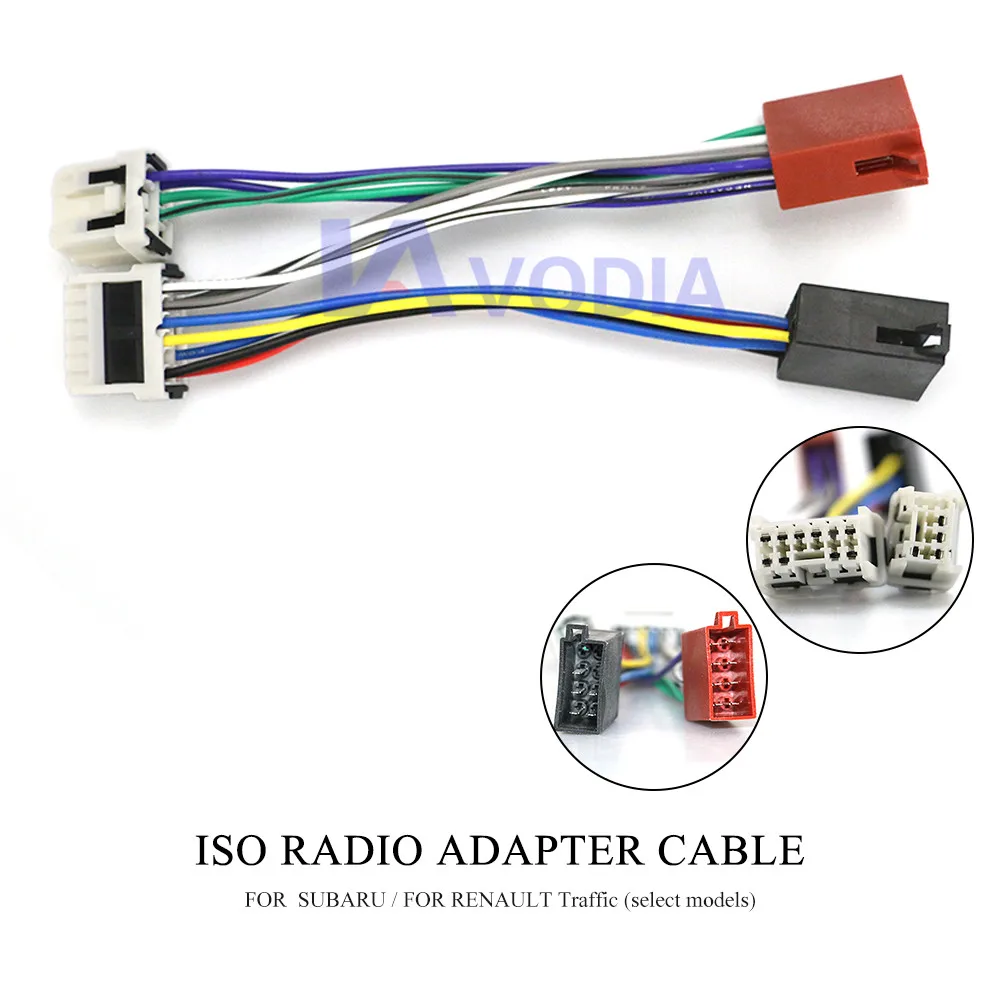 12-121-ISO-Radio-Adapter-for-SUBARU-for-RENAULT-Traffic-select-models ...