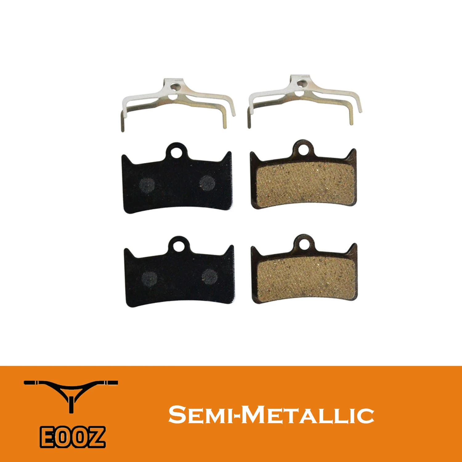 EOOZ 2 Pair Semi Metallic bicycle DISC BRAKE PADS for Hope Tech Evo V4 ...