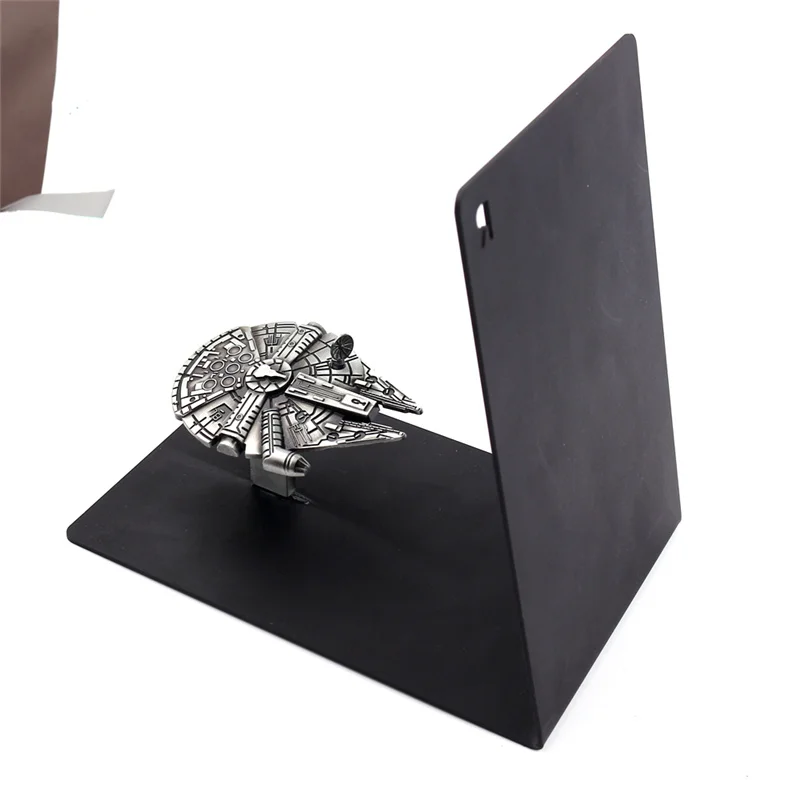 Star-Wars-Millennium-Falcon-Spaceship-Stainless-Steel-Bookrack ...
