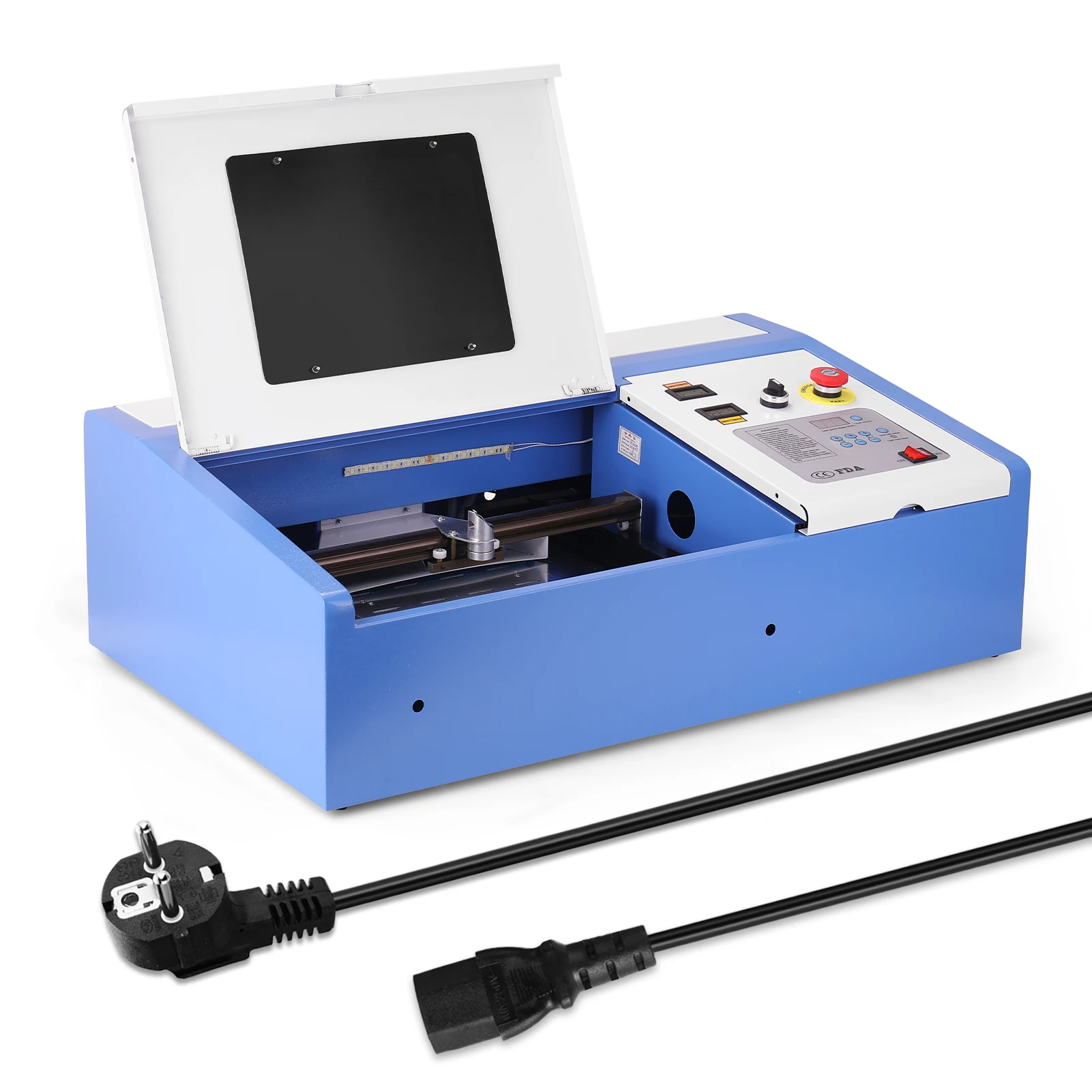 40W CO2 USB Laser Engraving Cutting Machine for Wood and Plastics ...