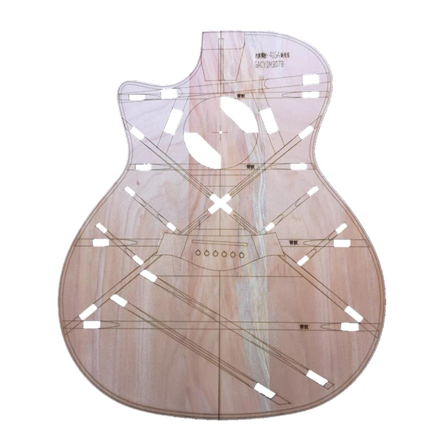 Acoustic Guitar Body Outline