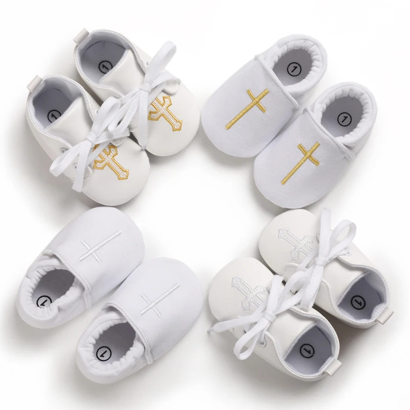Babies-Baptism-Shoes-1-To-18-Months-Comfortable-Breathable-Shoes-Cross ...