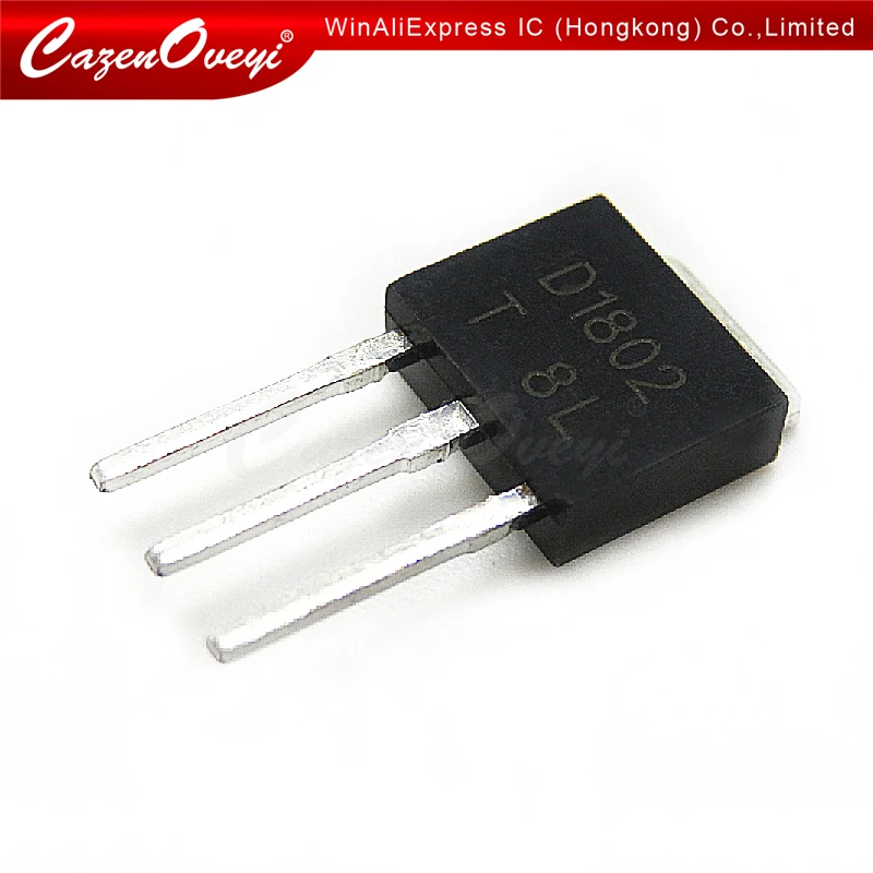 10pcs/lot NPN transistor D1802 B1202 2SD1802 2SB1202 TO 251 original ...