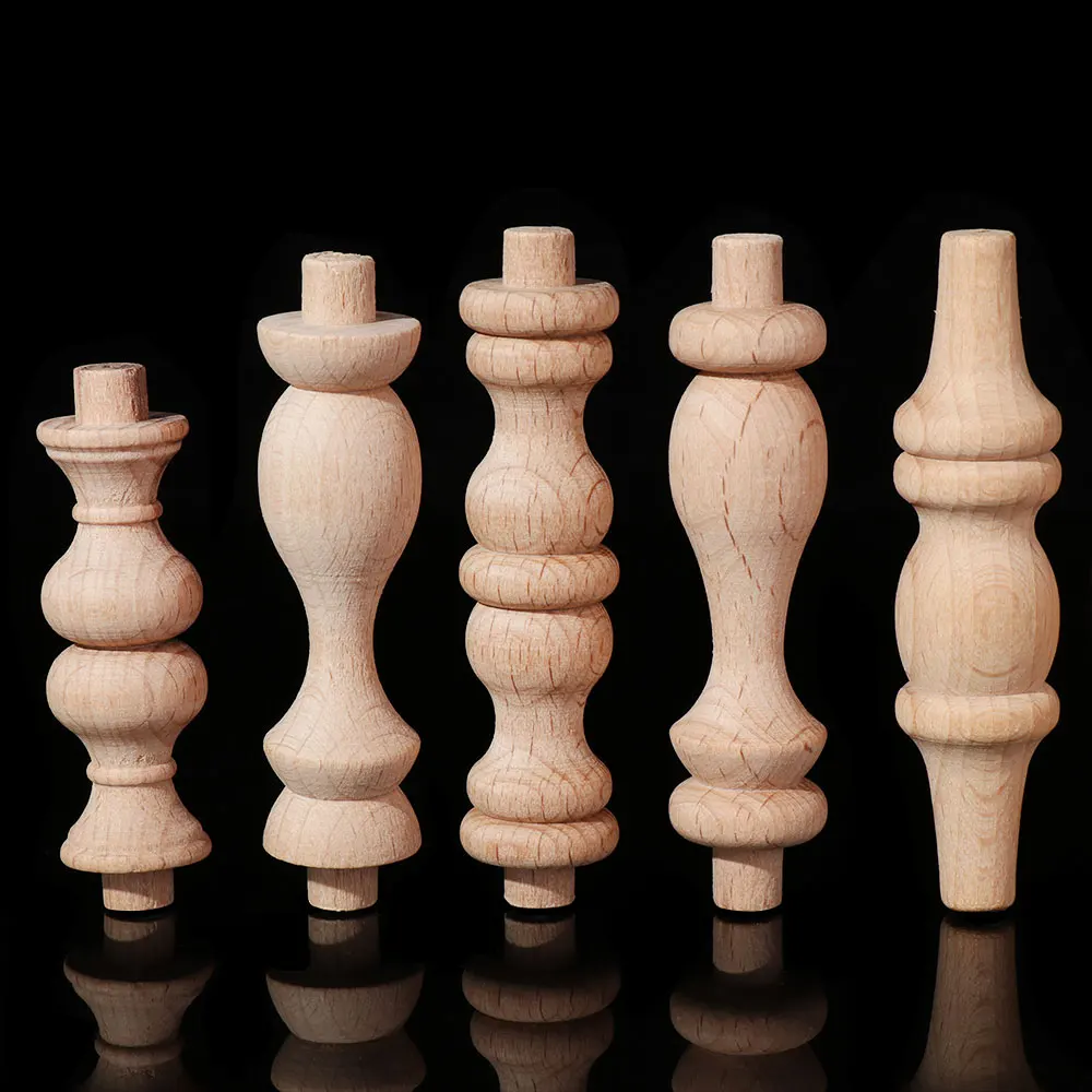 Vintage-Solid-Wood-Carved-Furniture-Foot-Legs-European-Styles-Sculpture ...