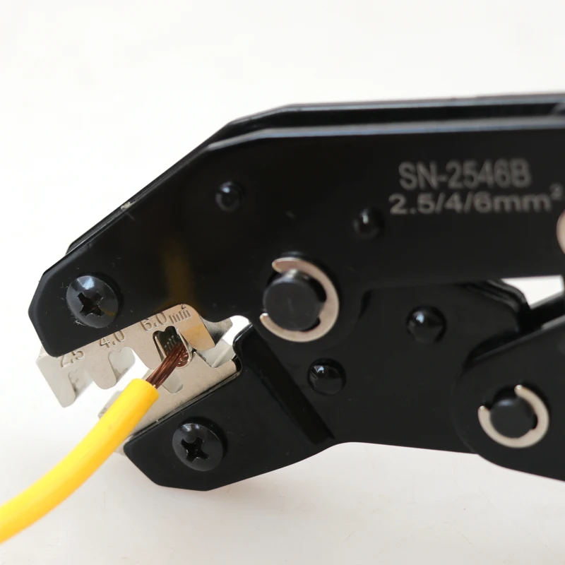 SN-2546B tous - Jeu de pinces à sertir électriques, pince à sertir pour outils MC, connecteur de ...