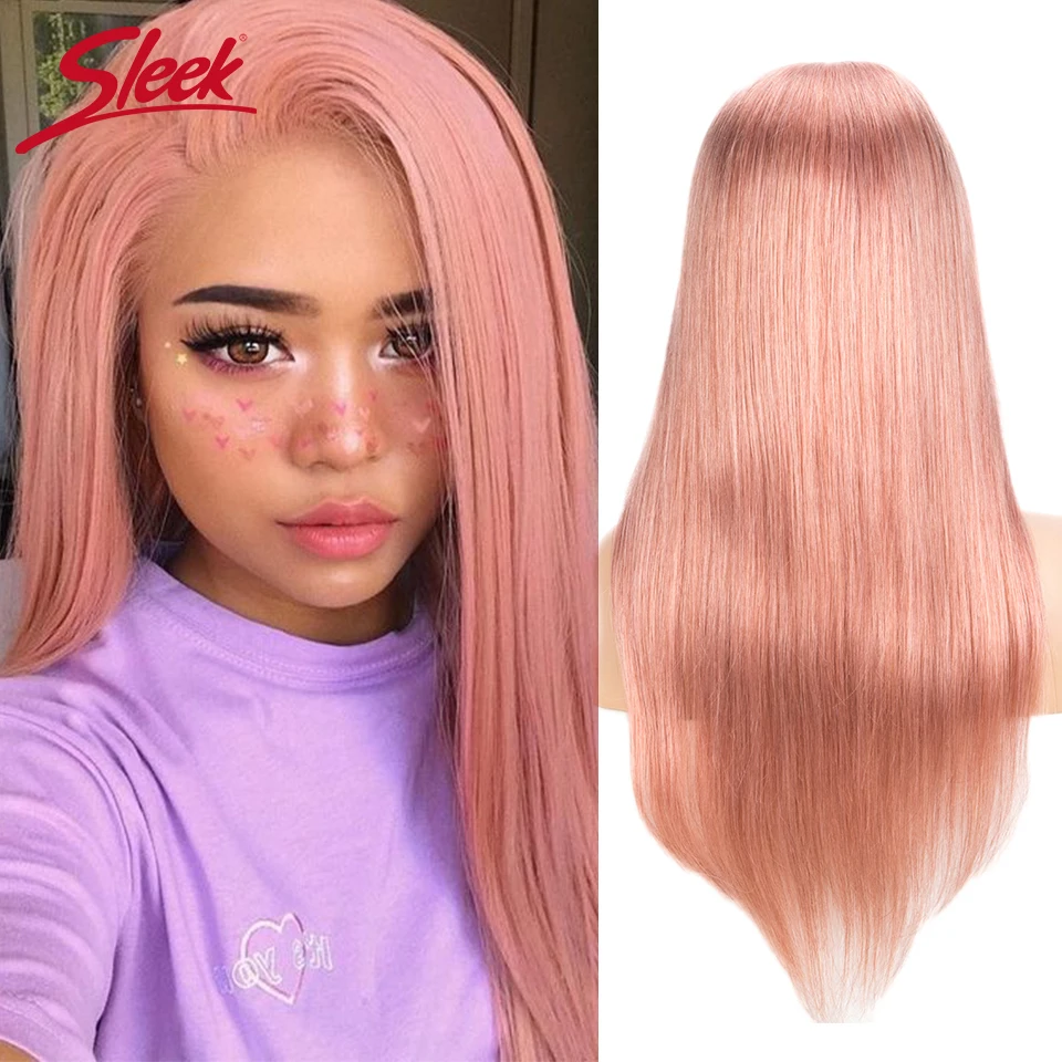 Pink Human Hair Brazilian Wig | 8 Inch Hair Wig Human Hair | Human Hair ...