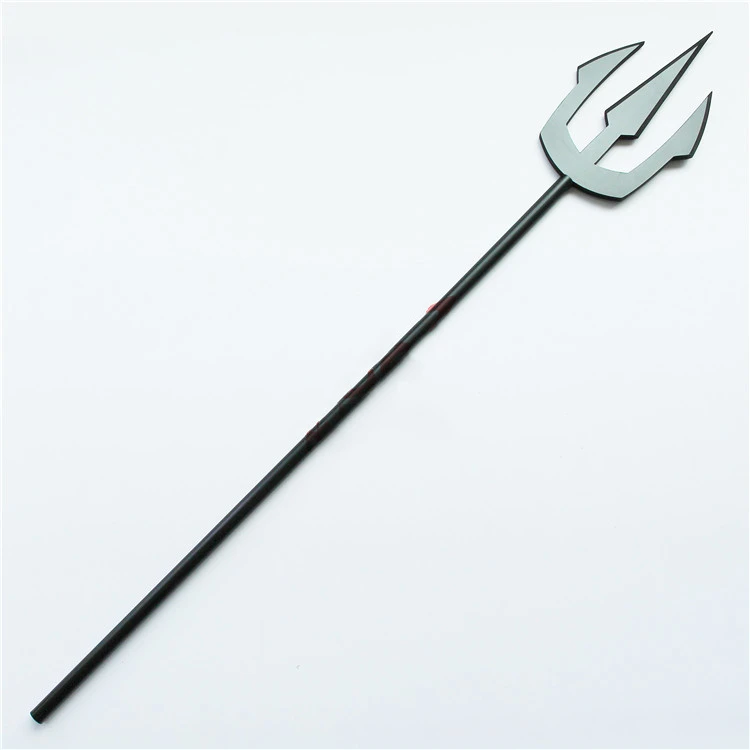 애니메이션 슈고 차라 츠키요미 우타 트라이던트 코스프레 복제품 소품 가장 무도회 할로윈 파티 코스프레 액세서리