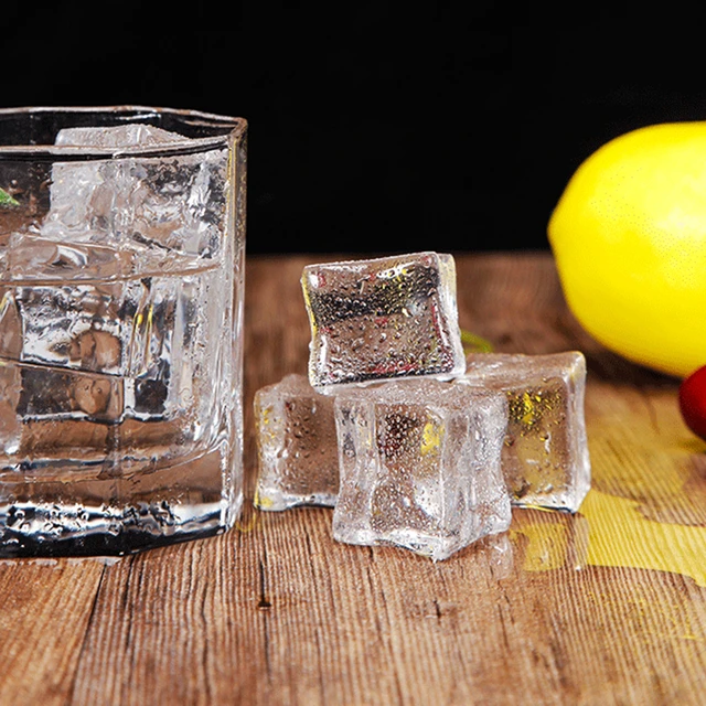 Acrylic Ice Cubes Square Shape