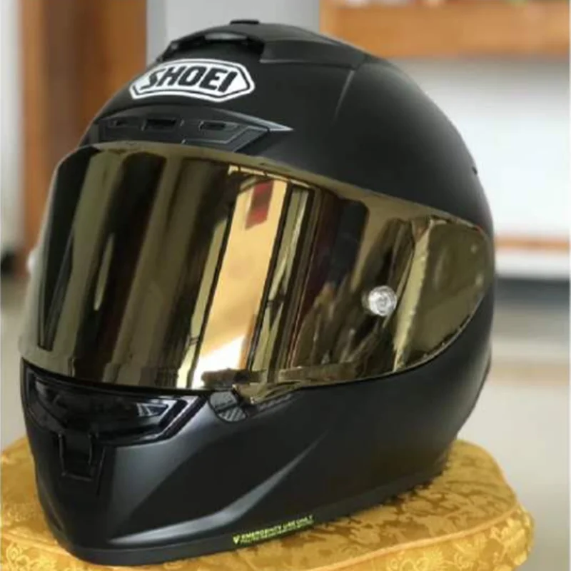 Matte Black Shoei Motorcycle Helmet