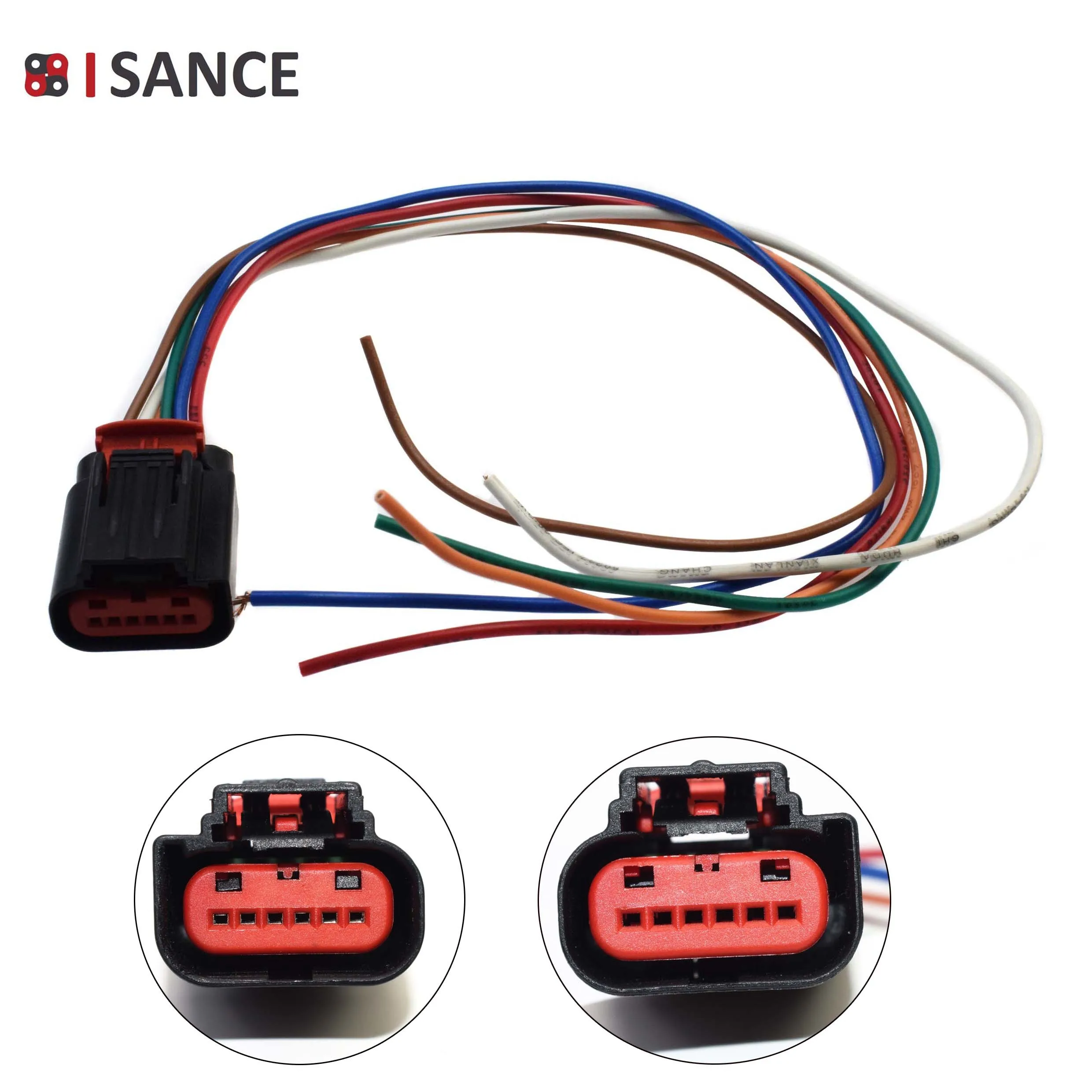 Mass Air Flow MAF Sensor Wiring Harness Plug Connector For Ford Mazda ...