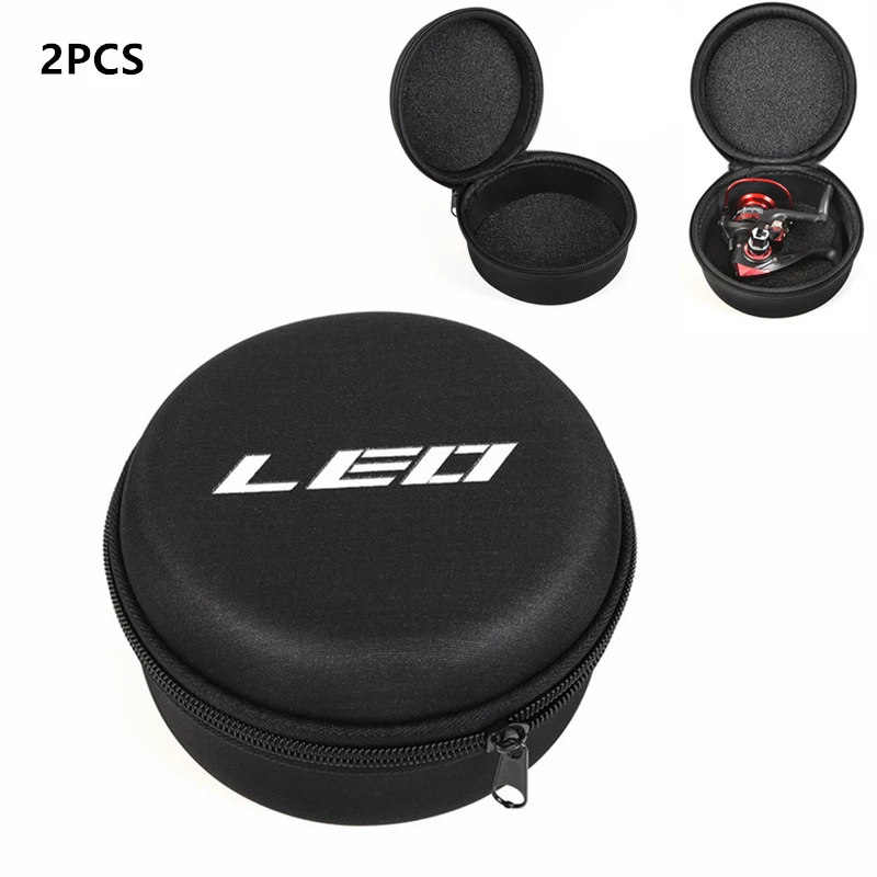 2pcs Portable Eva Reel Bag Fishing Wheel Spinning Reel Protection Case ...