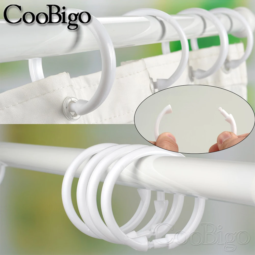 TRINGLE - EMBOUT TRINGLE,--Crochet de rideau en plastique, 10 pièces ...