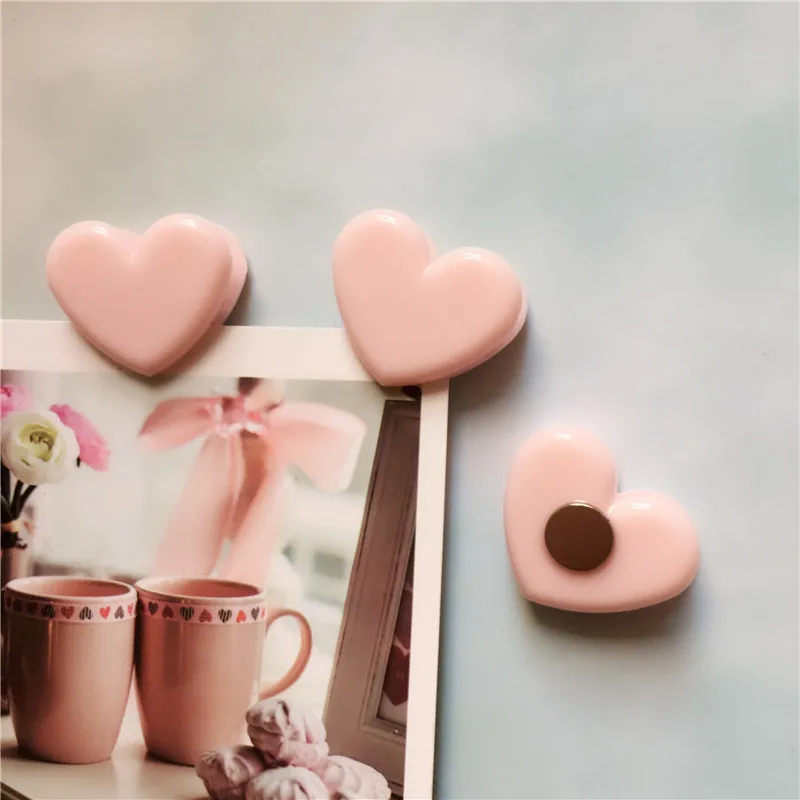 Mini-Love-Heart-Clips-Pink-Plastic-Office-Supplies-Pink-Clips ...