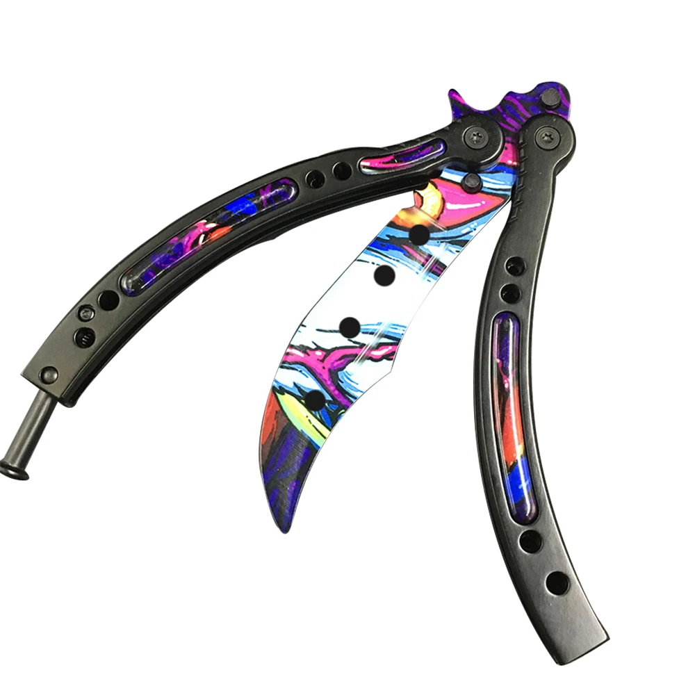 Бабочка в ноже balisong Karambit складной нож Лезвие подарок для мужчин ...