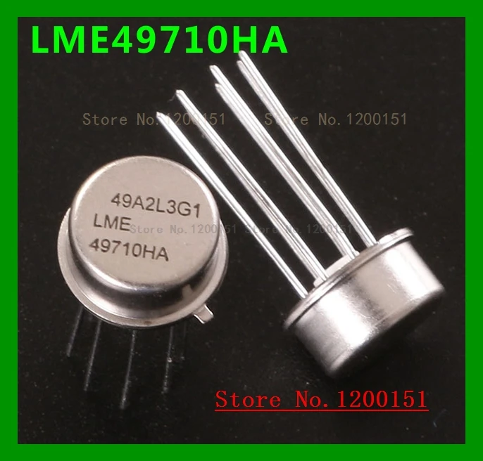 2pcs/lot LME49710HA LME49710 TO99 to DIP8 LME49710NA Operational ...