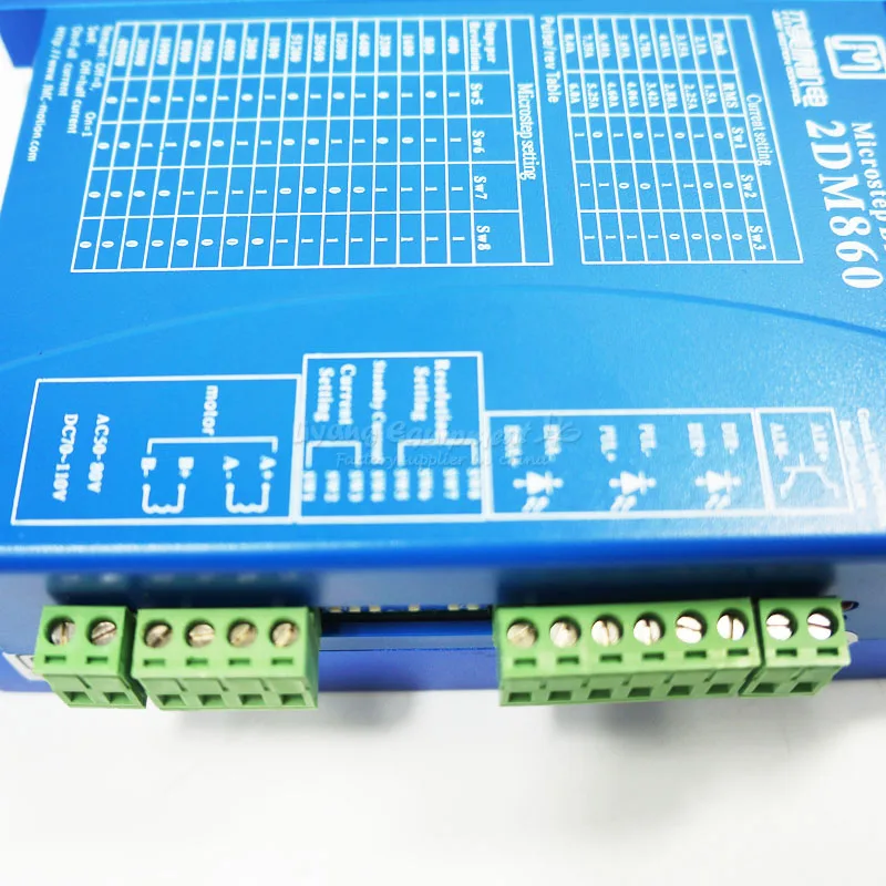 2DM860 Digital Stepper Driver 86 Stepper Motor Drive Voltage AC30-80V ...