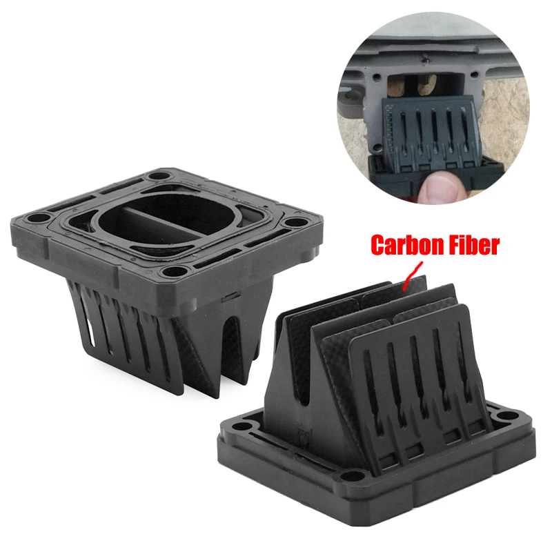 Intake-Carbon-Fiber-Reed-Valve-For-Yamaha-YFZ350-YFZ-350-Banshee-350 ...