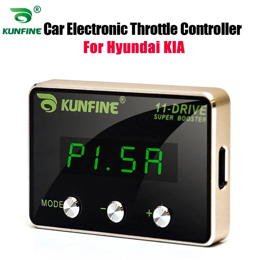 Car Electronic Throttle Controller Racing Accelerator Potent Booster ...