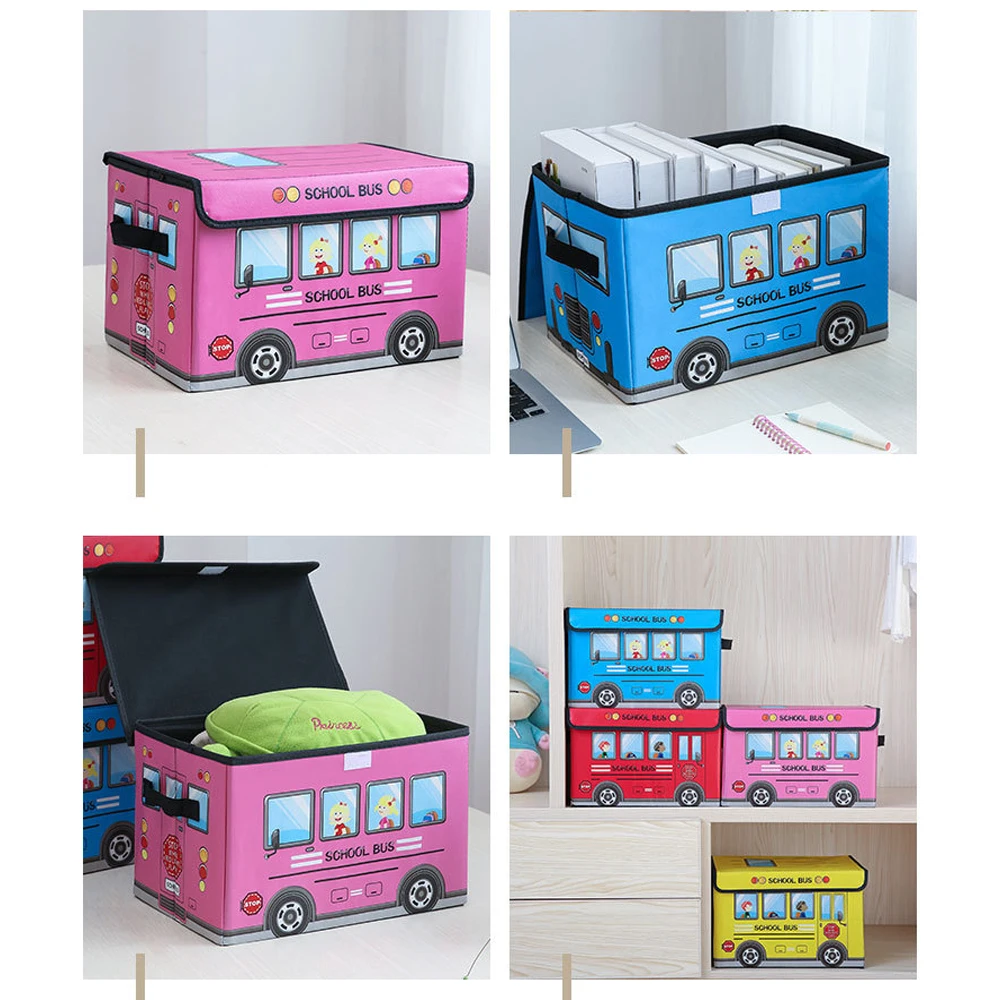 Other Home & Living - Multi-Function Cartoon Storage Box For Toys Kids ...