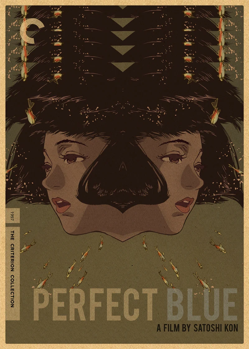 Perfect Blue Japanese Poster