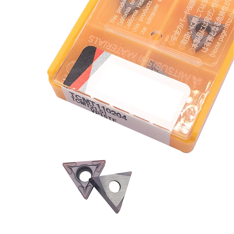 10PCS TCMT110204 VP15TF Carbide Inserts High Quality Internal Turning ...