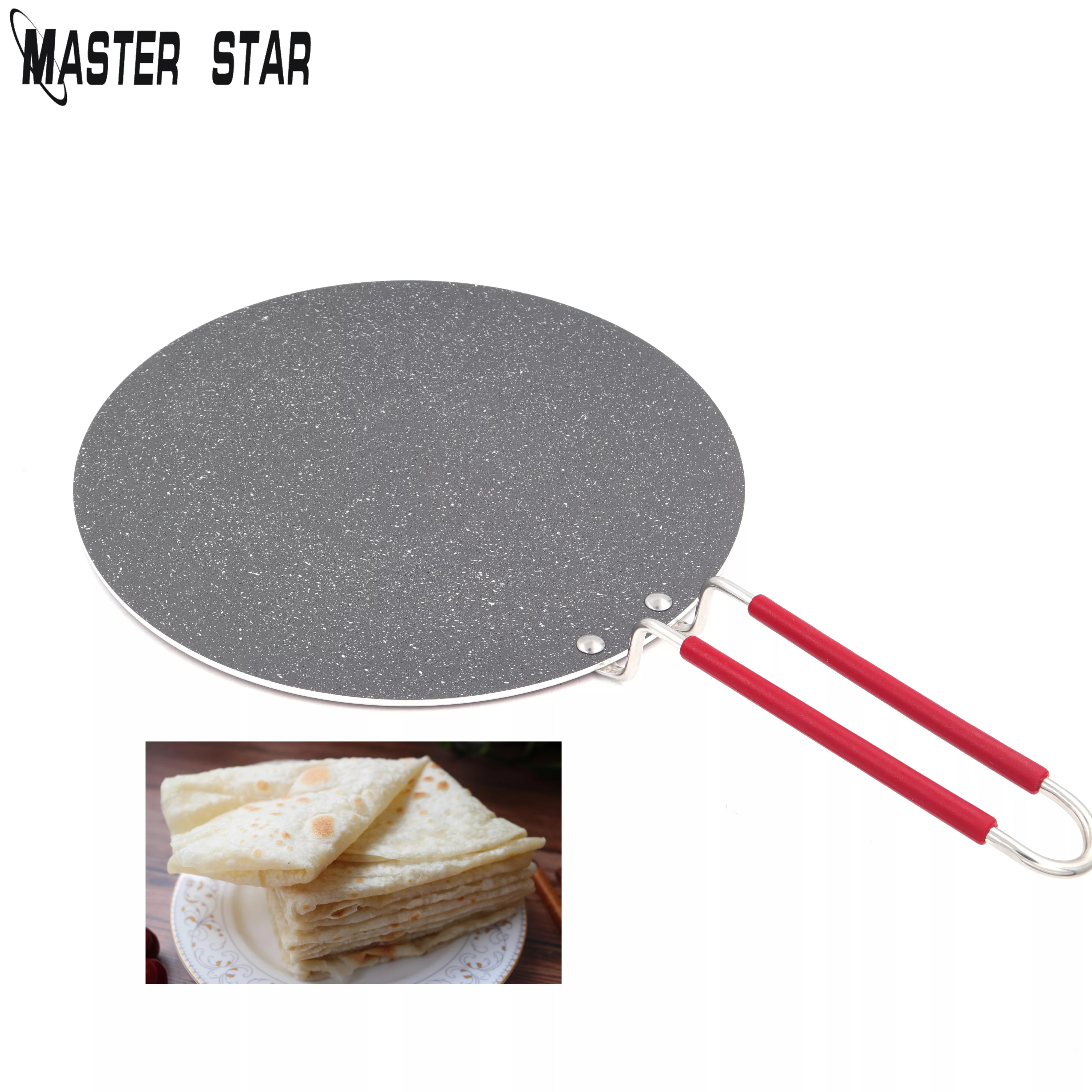 Master Star 34cm Flat Omelet Crepe Arabian Bread Chapatis Pancakes High ...