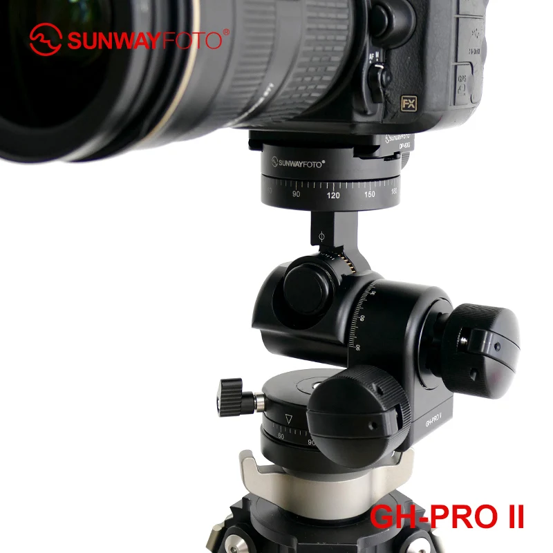 SUNWAYFOTO GH-PRO II tripod gear head panoramic head quick release ...