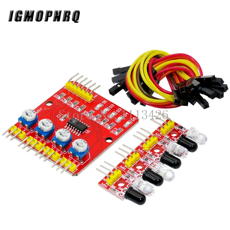 Four Road 4 Channel Infrared Detector Tracking Transmission Line ...