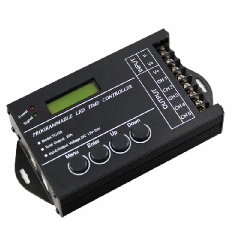 WIF-Time-programable-RGB-LED-Controller-TC421-TC420-DC12V-24V-5Channel ...