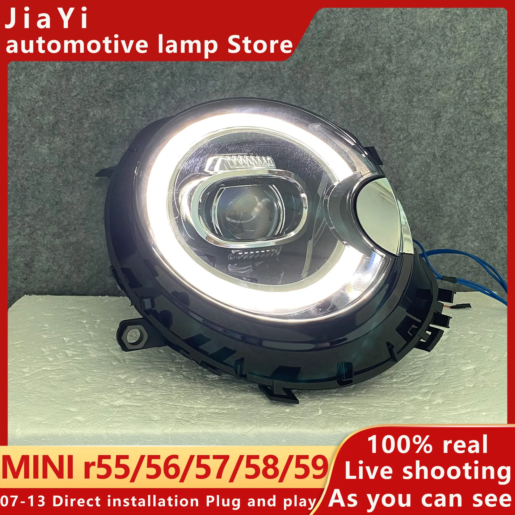 VLAND BMW MINI Headlight Assembly 2007 2013 Mini R55 R56 R57 R58 R59 ...