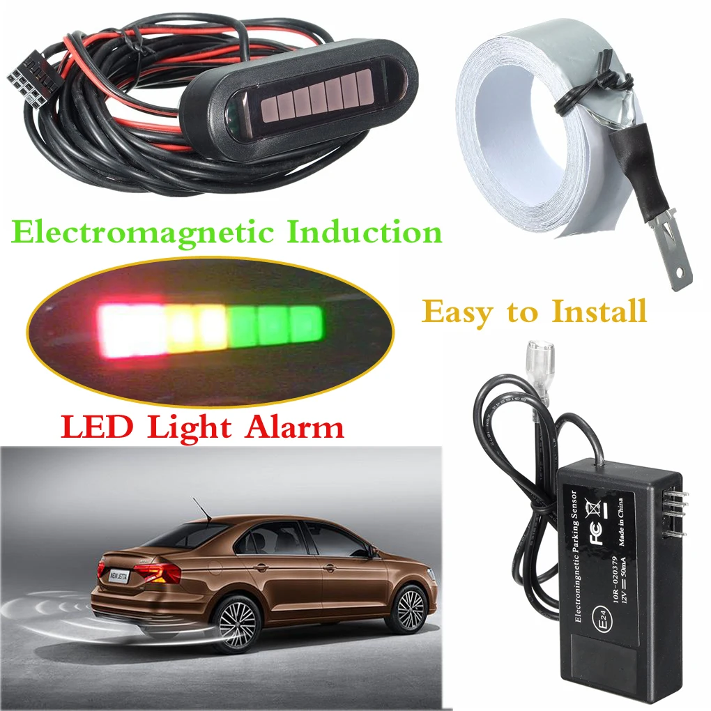 Auto-LED-Electromagnetic-Car-Parking-Sensor-Reversing-Reverse-Backup ...