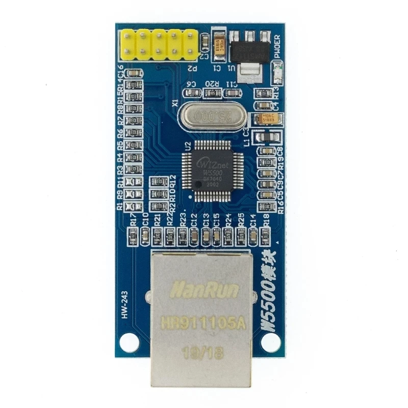 Módulo de red Ethernet W5500, hardware TCP / IP 51/STM32, Programa de microcontrolador sobre ...
