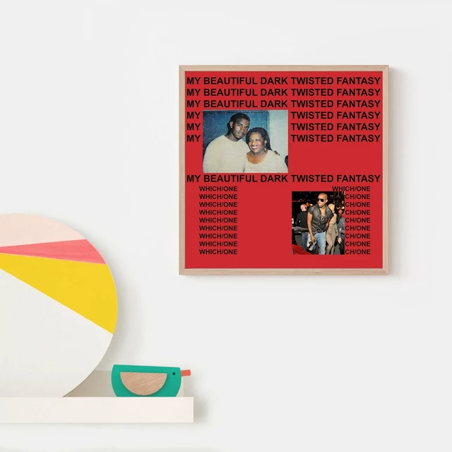 My Beautiful Dark Twisted Fantasy Cover Art