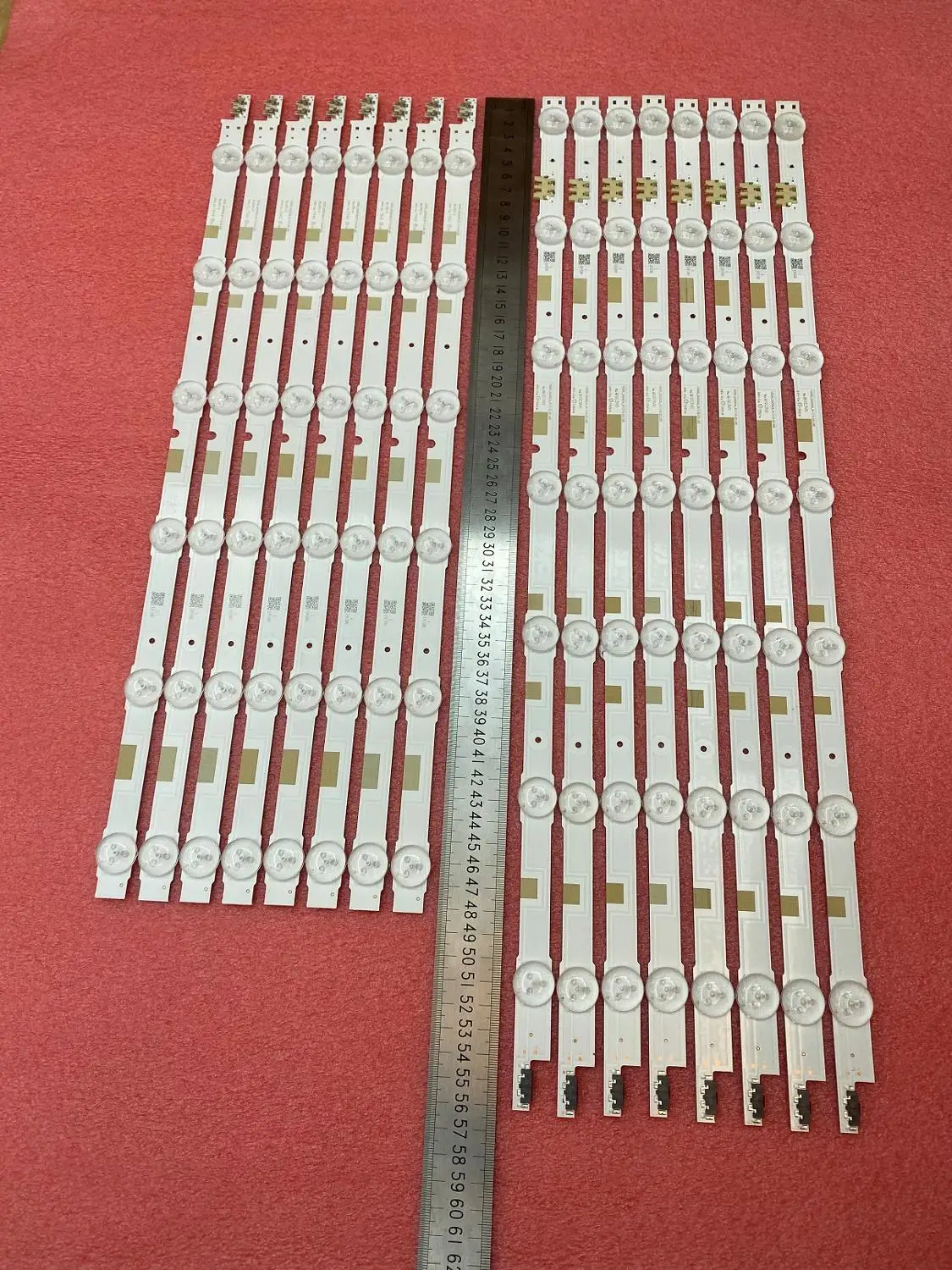 16 Pcs/set Led Backlight Strip For Samsung Ue50ju6800 Ue50ju6850 ...