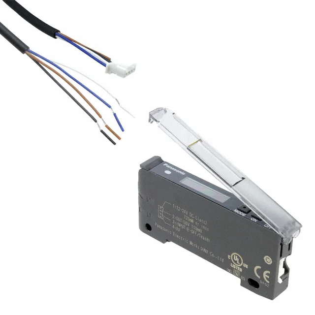 Fx-102-cc2 Fiber Amplifier, Long Sensing Range Type, Npn, Display ...