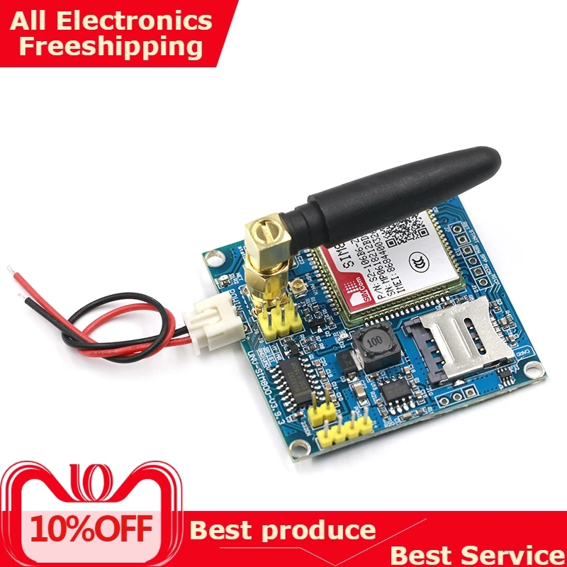 SIM800A Kit Wireless Extension Module GSM GPRS STM32 Board Antenna ...