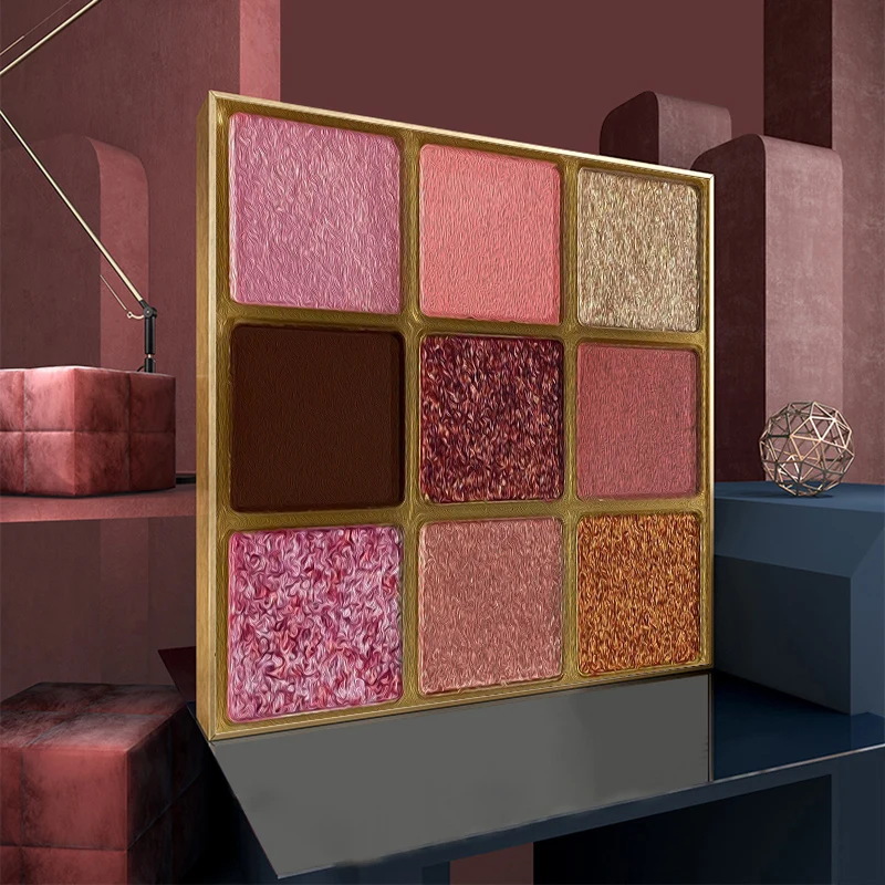 Modern-Palette-of-Pearlescent-Matte-Eyeshadows-Oil-Painting-Posters ...