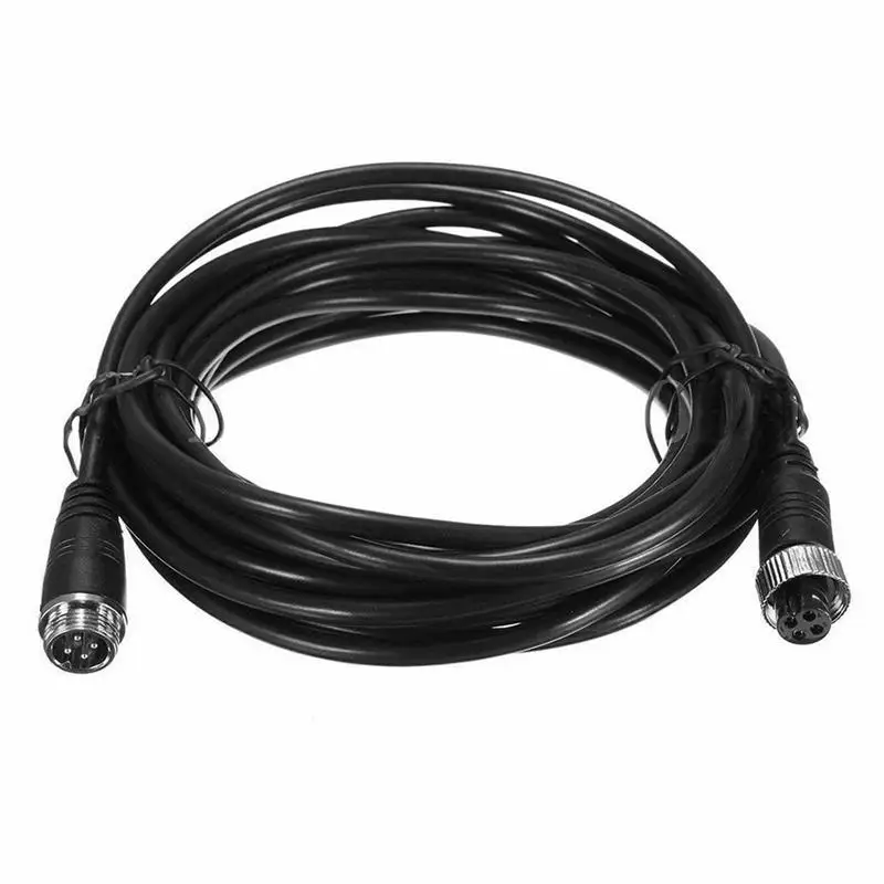 4 pin DVR Car Camera Extension Cable Reversing For Bus Truck Backup ...