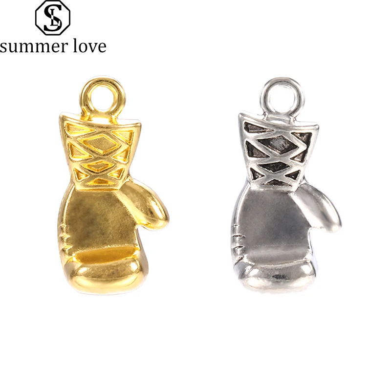 10pcs-lot-Antique-Gold-Boxing-Glove-Charm-Bracelet-Sports-Designer ...