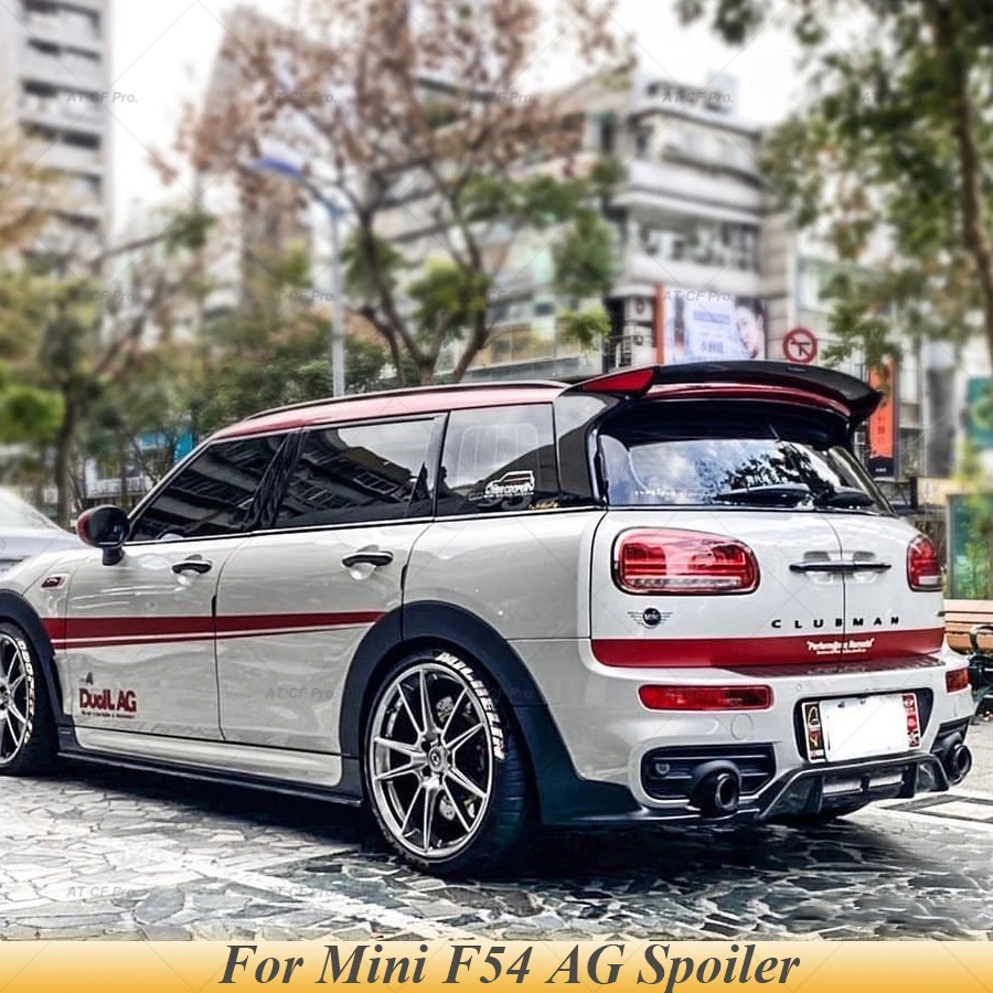 Mini F54 Carbon Fiber /frp Ag Roof Spoiler Rear Window Wing Body Kit ...