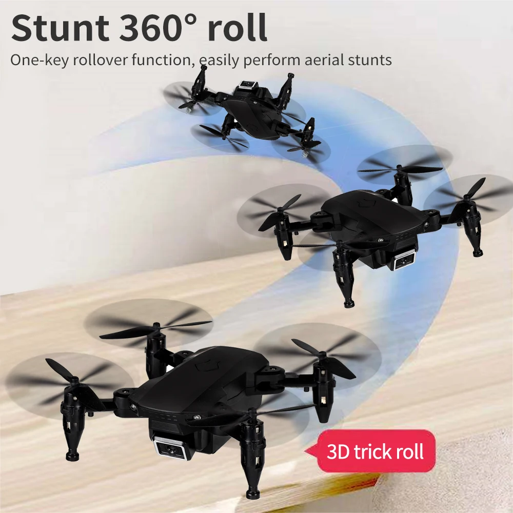 Gris sans caméra 1B-Mini Drone CS07 2.4G double caméra 4K HD, avion ...