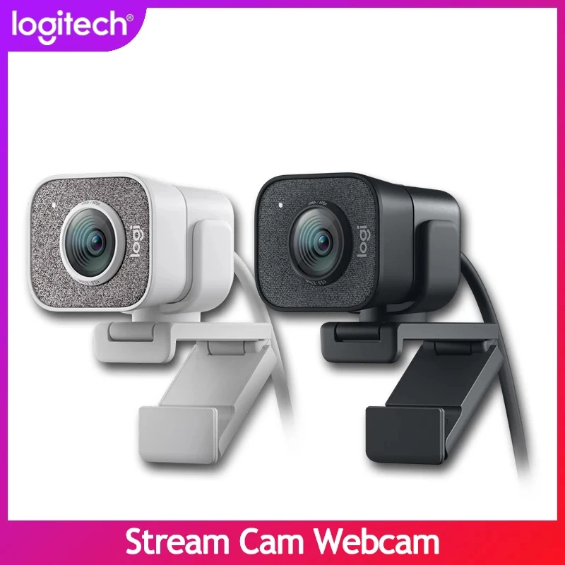 Logitech StreamCam 라이브 스트리밍 웹캠 Full 1080p HD 60fps 수직 비디오 Smart auto ...