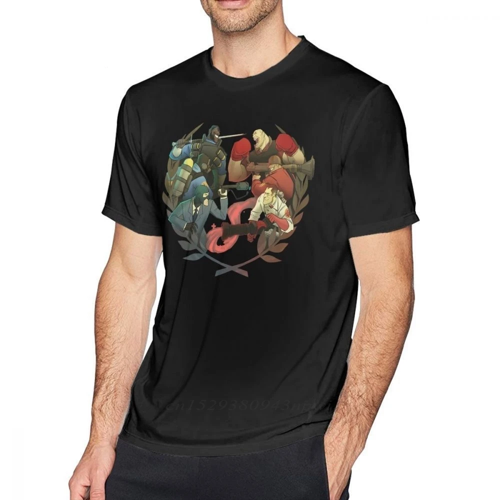 Team Fortress 2 T Shirt Team Fortress 2 Competitive T Shirt Printed ...