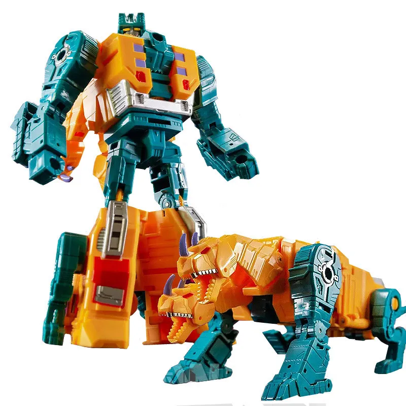 AOYI 18CM New Animal tiger model Toy Action Figures Cool Transformation ...