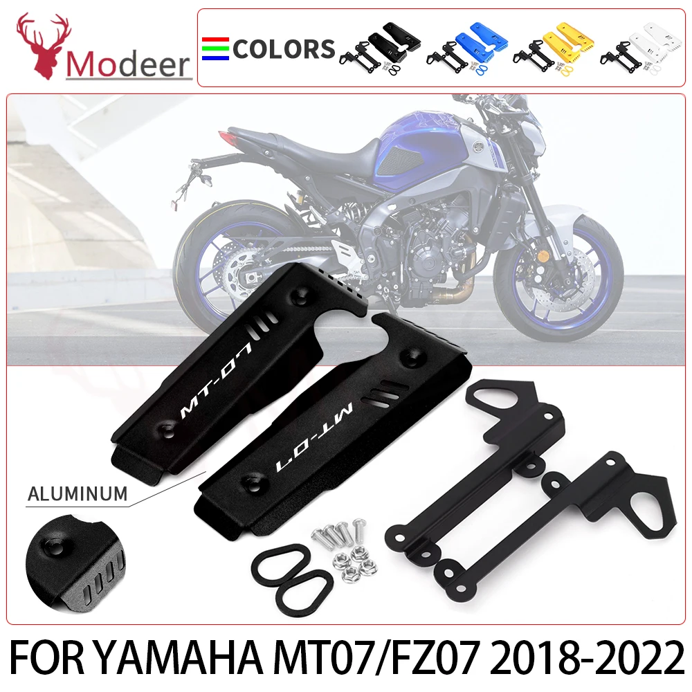 Motorcycle Accessories Yamaha Mt 07 2018 | Side Radiator Grille Guard ...