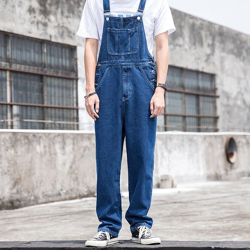 Denim Overalls Men