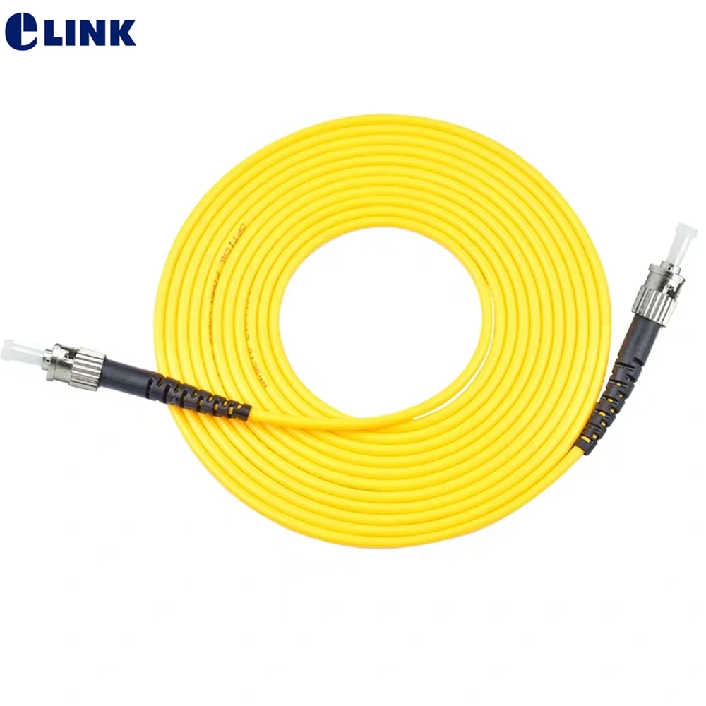 10pcs ST ST patch cord in fibra ottica SM Simplex 1M 2M 3M 5M 7M 10M ST ...