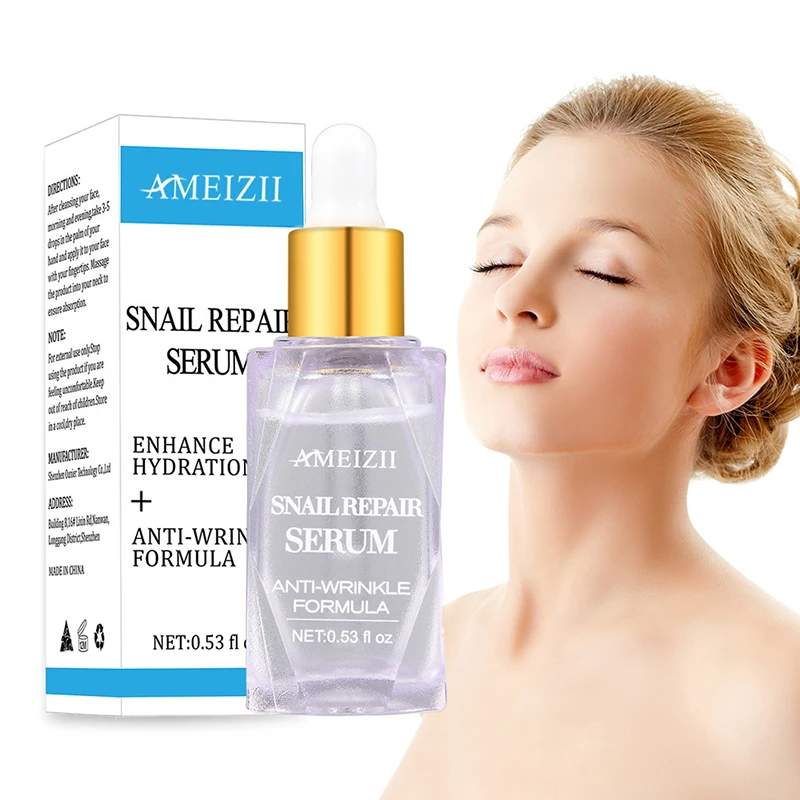 AMEIZII Caracol original para el cuidado de la piel, ácido hialurónico hidratante, esencia ...